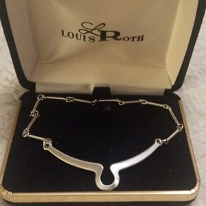 Louis Roth | Accessories | Vintage Louis Roth Silver Tie Chain | Poshmark